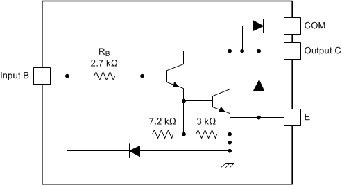 Low-side switches uln2003a - Texas instruments